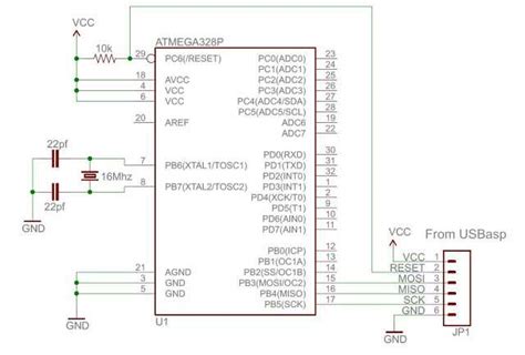 arduino atmega328 tqfp pinout essential guide and diagram