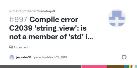 compile error c2039 string view is not a member of std in baseutil h · issue 997