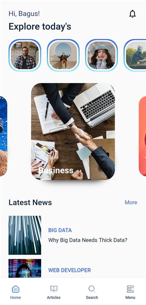 GitHub Btrianurdin Blog Club Ui At Flutterawesome