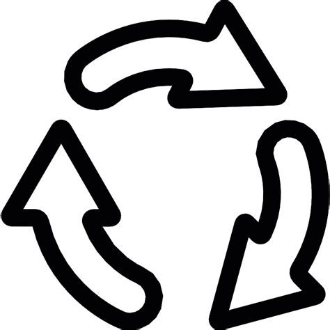 Recycling Arrows Cycle Vector SVG Icon SVG Repo