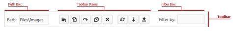 toolbar asp mvc extensions devexpress documentation