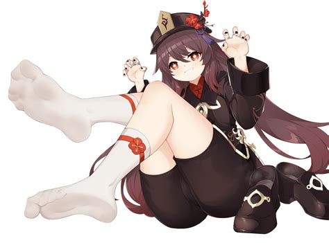 Hu Taos Feet Fresh Out Of Her Socks Genshin Impact Ranimefeets