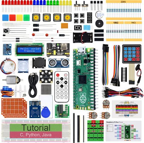 Freenove Ultimate Starter Kit For Raspberry Pi Pico Included