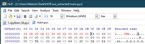 github code2319 decompilation process of python decompile exe to py