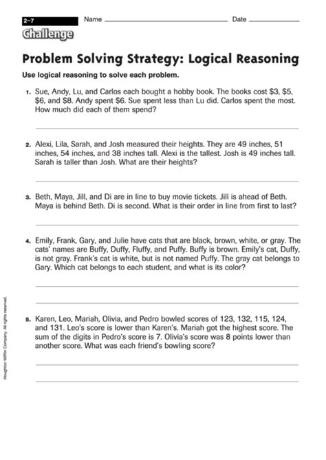 geometry deductive reasoning worksheet printable word searches