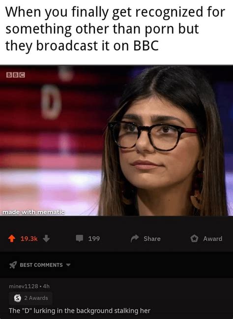 I Just Searched Mia Khalifa Bbc At Work And Now I Have A Meeting With Hr In The Morning Rmemes