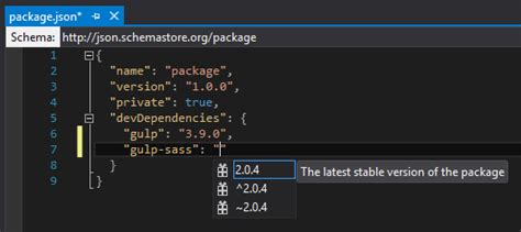 Getting Set Up For Gulp Visual Studio 2015 And The Task Runner
