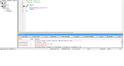 codeblocks compiler error multiple function definitions formtop