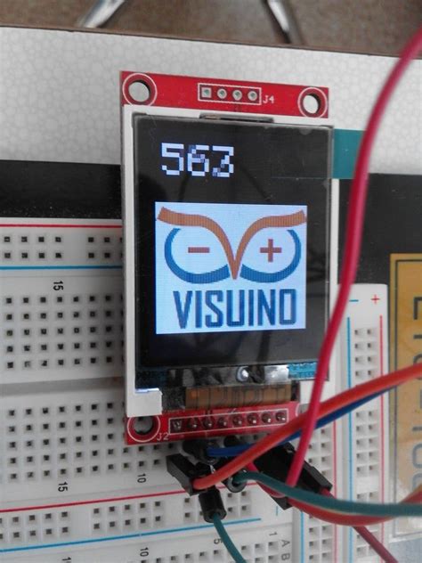 Visuino How To Use Lcd Tft St7735 In 2022 Arduino Board Arduino Lcd