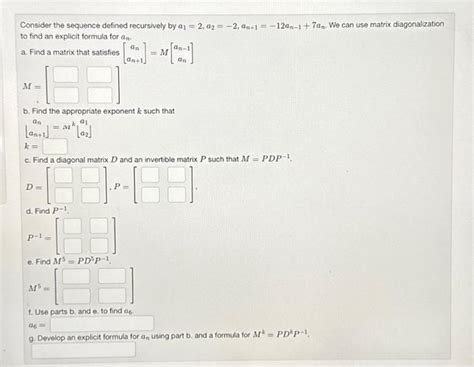 solved consider the sequence defined recursively by