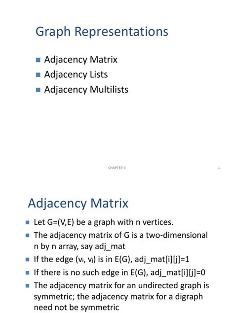 graph representations adjacency matrix adjacency lists adjacency multilists pdf vertex