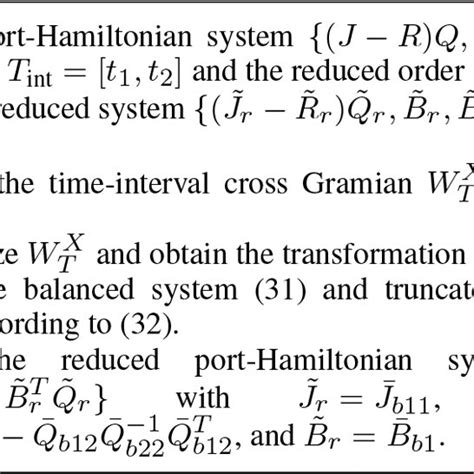 algorithm 4 structure‐preserving mor based on the time interval cross download scientific