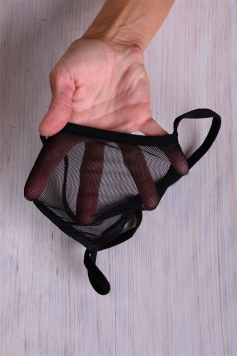 Sexy See Through Mesh Micro Thong Panties Very Sheer Extreme Etsy