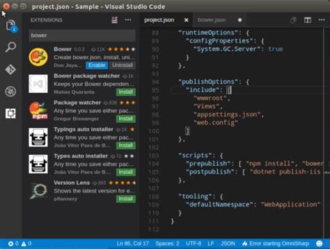 bash on windows in asp core syncfusion