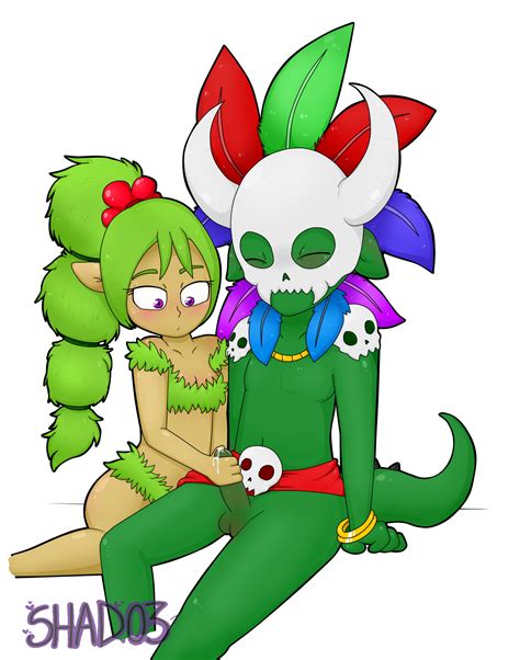 Rule 34 1girls 1male Anthro Armwear Blank Background Clothed Female Nude Male Dryad Dryad