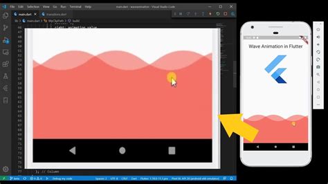 Liquid Flutter Ui Wave Background