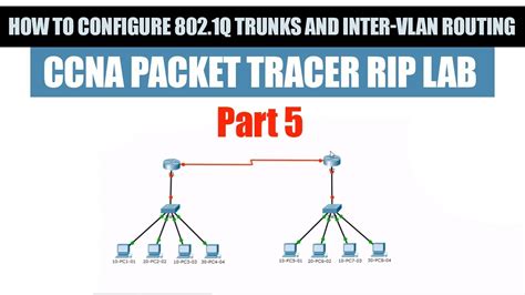 How To Configure 802 1q Trunks And Inter Vlan Routing CCNA Packet