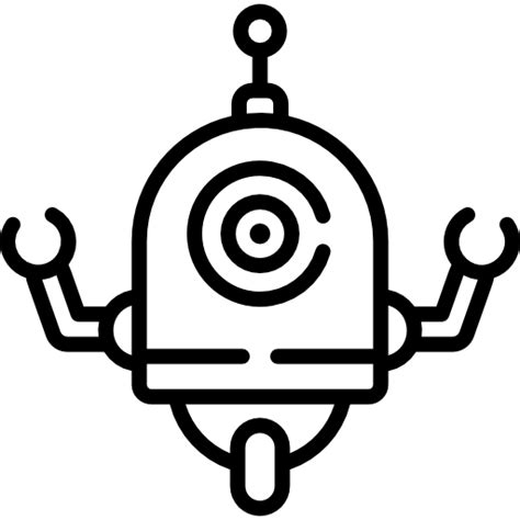 Robot Special Lineal Icon