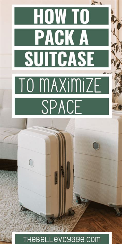 Suitcases Sitting On The Floor With Text Overlay How To Pack A Suitcase