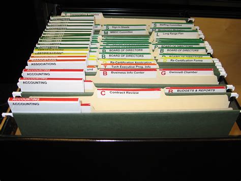 How To Organize Paper Files Records Equilibria