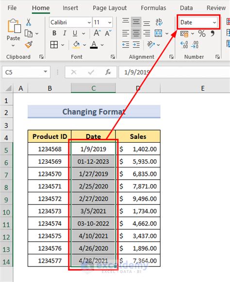 how to convert text to date in excel 10 ways exceldemy