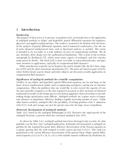 pdf introduction to multigrid methods dokumen tips