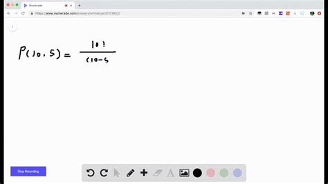 solved 5 16 evaluating permutations and combinations evaluate the expression p 11 4