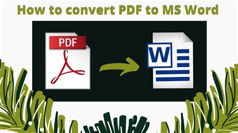 pdf to editable word converter online free pdf convert to word document i love pdf youtube