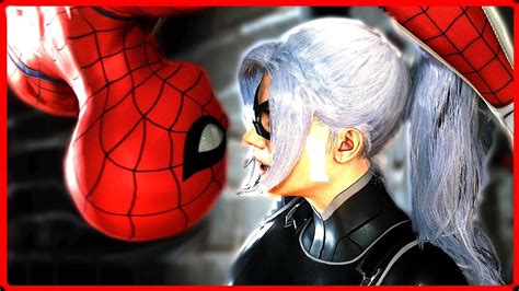 All Black Cat Cutscenes Felicia Hardy In Spider Man Ps4 The Heist Dlc All Black Cat Scenes