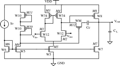 figure 2 from parasitic aware automatic analog cmos circuit design environment using abc