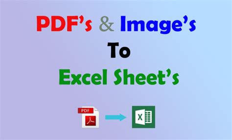 convert pdf or image to excel sheet or csv by krishnachippa fiverr