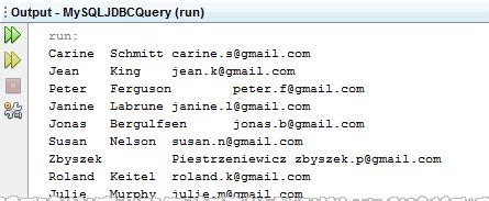 Querying Data From Mysql Using Jdbc