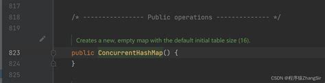 jdk8的 concurrenthashmap 源码分析 java8 currenthashmap初始化 csdn博客