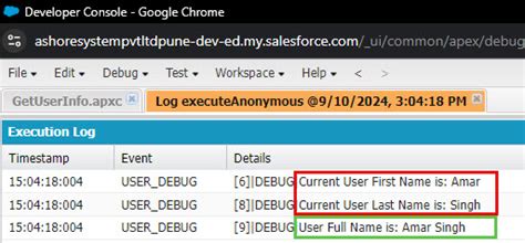 How To Get Current User Info Using Apex In Salesforce SalesForce FAQs