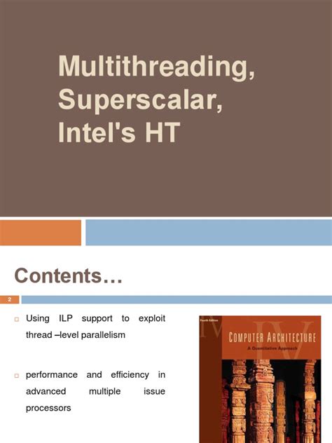 lec 4 superscalarprocessor updated pdf pdf thread computing parallel computing