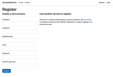 step by step guide on how to add authentication to asp core mvc and how to customise it by