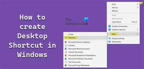 Quick Tip Create Desktop Shortcuts In Windows