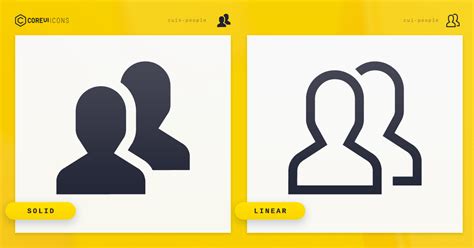 People Icon Solid CoreUI Icons SVG JavaScript TypeScript Webfont