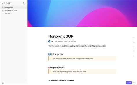10 Free Sop Templates And How To Write Your Own Clickup NBKomputer