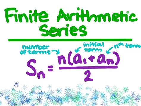 finite arithmetic series expii