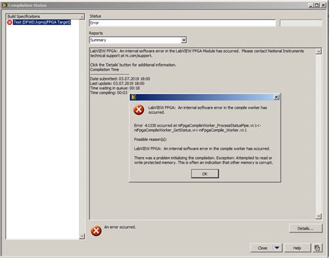 fpga compilation error labview 2012 ni community