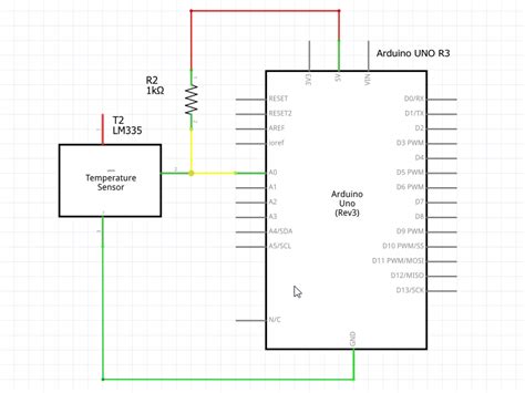 LM335 LMX35 Temperature Sensor Arduino ATmega328p Arnab Kumar Das