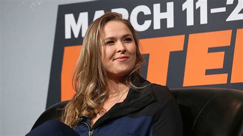 Ronda Rousey Likes Walking Around The House Naked It Seems Sports Illustrated