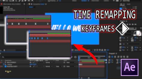 How To Time Remap Key Frames In After Effects YouTube