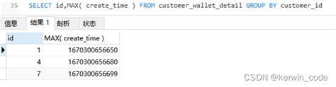 mysql分组查询每组最新的一条数据（五种实现方法） mysql group by 取最新的一条 csdn博客