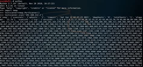 scan nmap python all about testing