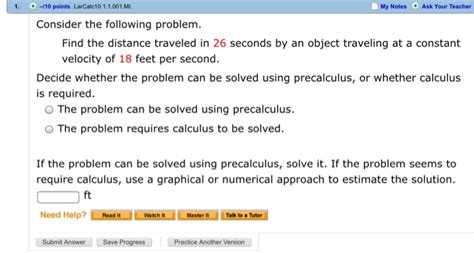 solved consider the following problem find the distance