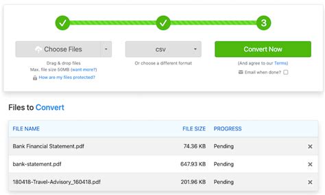 How To Convert PDF To CSV On Mac Or Windows Bank Statement Incl