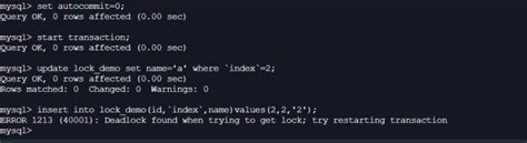 mysql 间隙锁导致的死锁场景分析 mr lucky 博客园
