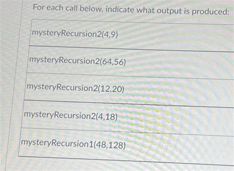 solved consider the following method public static int